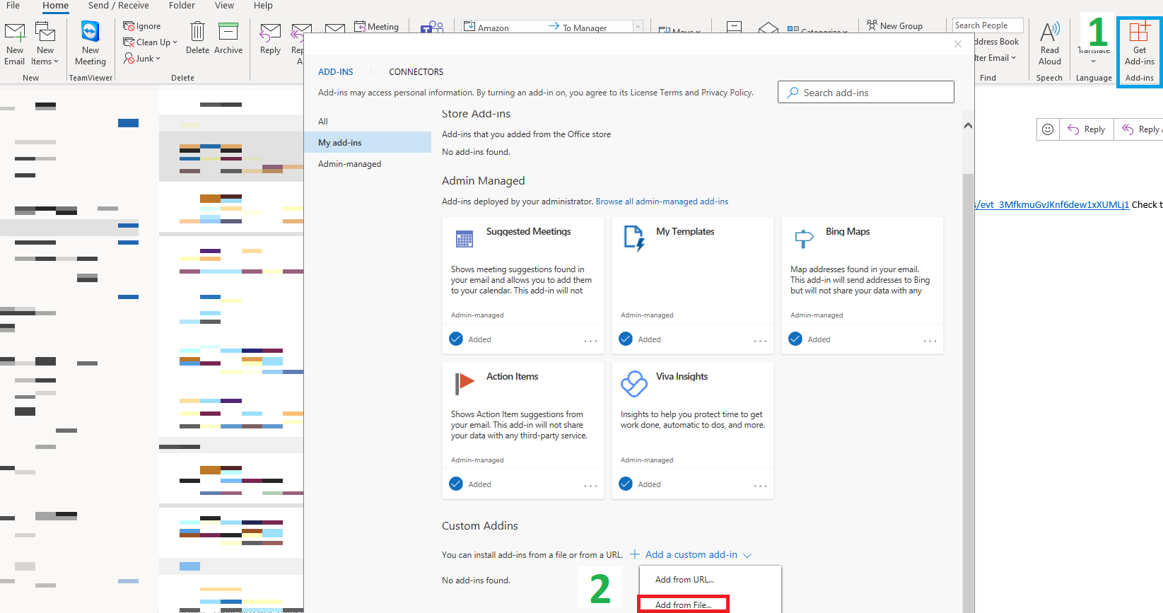 Setting up SILQ's Desktop Outlook Add-In